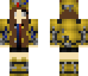 springtrap girl | Minecraft Skin