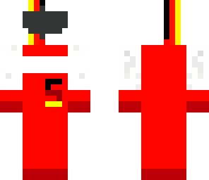 Sebastian Vettel | Minecraft Skins