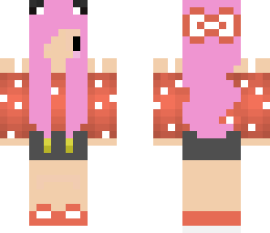 Revised Mini Mouse Girl | Minecraft Skin