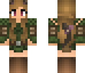 Forest Girl | Minecraft Skin