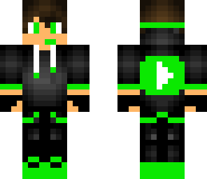 Lime Green Youtuber | Minecraft Skin
