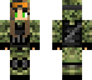 tactical girl | Minecraft Skins