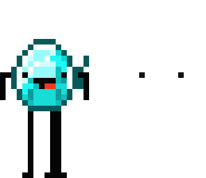 Derp Diamond Man | Minecraft Skin