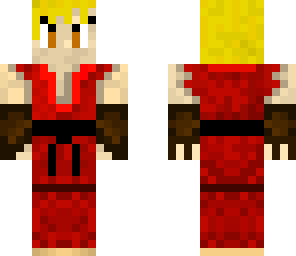 Ken Street Fighter | Minecraft Skins