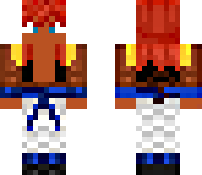 Goku ssj7 | Minecraft Skin