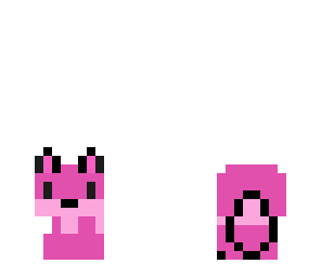 Pink Fox | Minecraft Skin