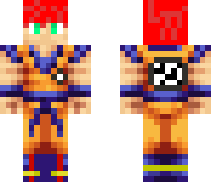 goku kaioken | Minecraft Skins