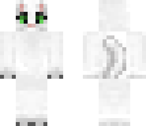 cute white cat | Minecraft Skin