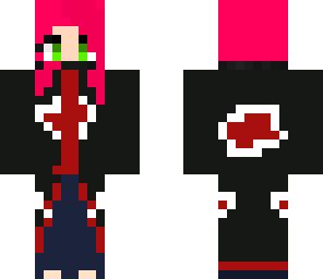 Akatsuki girl | Minecraft Skin