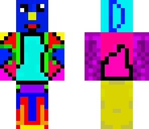 Blue Derp Face | Minecraft Skin