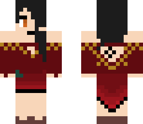 Cinder Fall from RWBY | Minecraft Skin