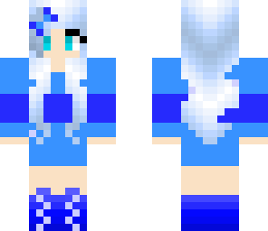 Snowflake girl | Minecraft Skin
