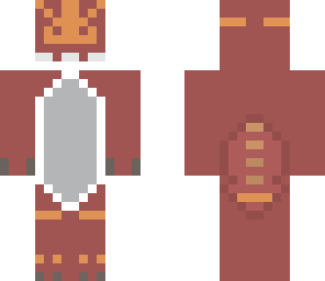 Tyrantrum the pokemon | Minecraft Skin