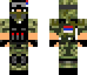 Serbian Soldier | Minecraft Skin
