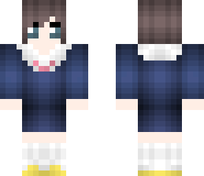 Yuka Mochida - Corpse Party | Minecraft Skin