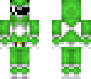 Green Power Ranger | Minecraft Skin