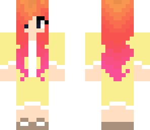 Yellow Dress | Minecraft Skin