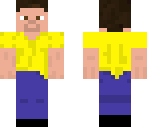 yello steve | Minecraft Skin