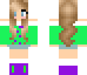 poka dot girl | Minecraft Skin