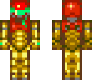 Metroid Fusion Samus | Minecraft Skin