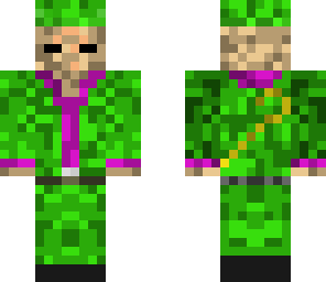Riddler stone | Minecraft Skin