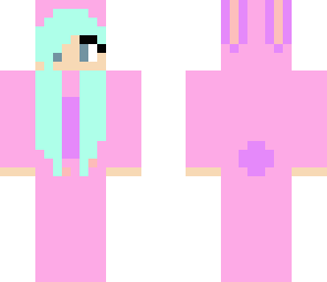 cute bunny girl | Minecraft Skin