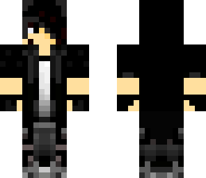 The Pitch Black Minecrafter | Minecraft Skin