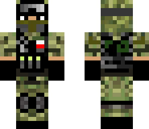 polish soldier GOOO POLAND | Minecraft Skin