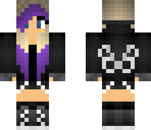 punk rock girl | Minecraft Skin