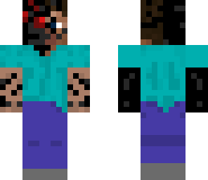 Infected spider steve | Minecraft Skin