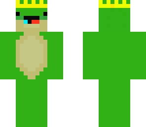 King Derp Frog | Minecraft Skin