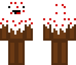 Derpy Chocolate Cake | Minecraft Skin