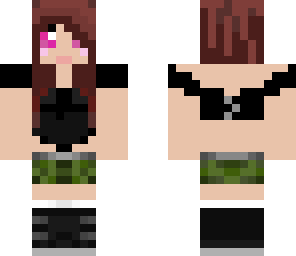 militar girl | Minecraft Skins