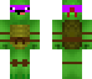 Derpy ninja turtle purple | Minecraft Skin