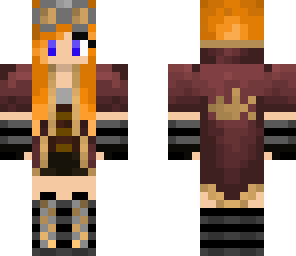 Ginger Steampunk Girl | Minecraft Skin