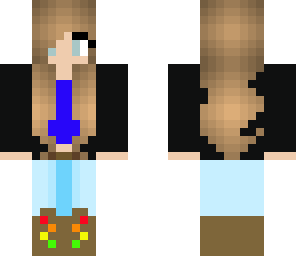 What me a California girl is wearing right now | Minecraft Skin