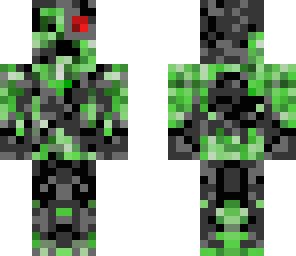 Battle-worn Creeper Mech | Minecraft Skin