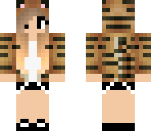 Tiger Girl | Minecraft Skin