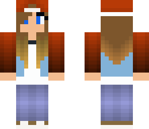 Baseball Cap girl | Minecraft Skin