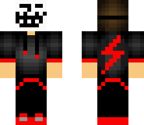 Boy with troll mask | Minecraft Skin