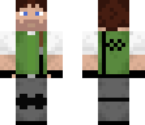 Chris Redfield RE5 STARS Outfit | Minecraft Skin