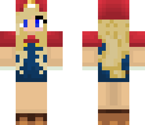 mario girl | Minecraft Skin