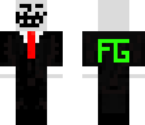 troll face | Minecraft Skin