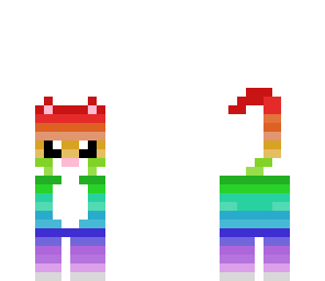 RAINBOW CAT | Minecraft Skin