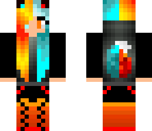 fire on ice | Minecraft Skins