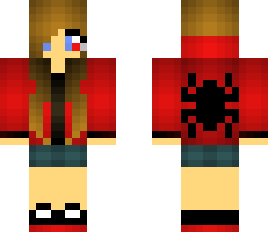 Spider Man Girl | Minecraft Skin