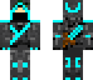 DIAMOND ASSASSIN BOY | Minecraft Skin