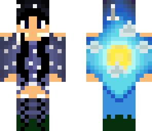 Space girl | Minecraft Skin