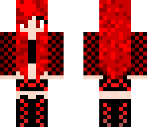 Red girl | Minecraft Skin