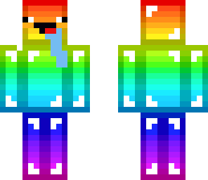 Retarded MultiColor | Minecraft Skin